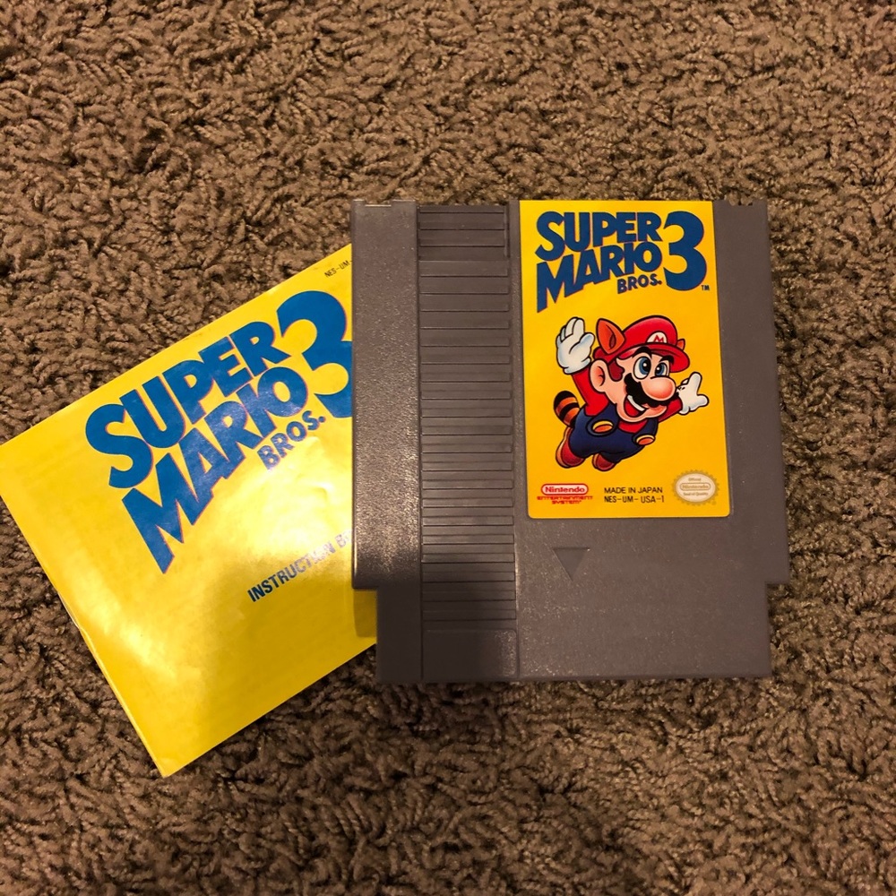Super Mario 3 Nintendo Game - Gem